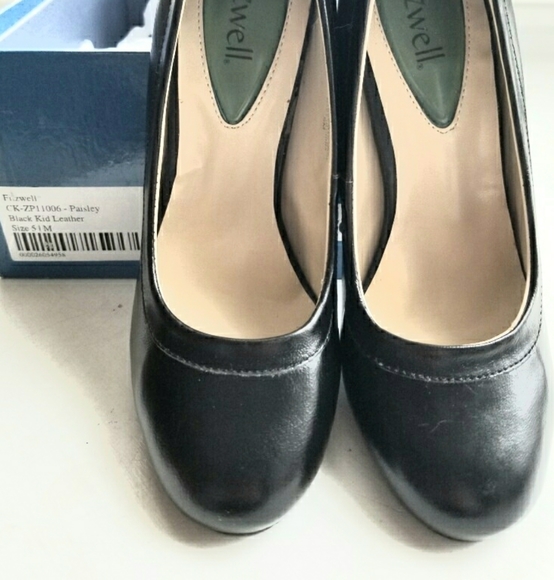 Fitzwell | Shoes | Fitzwell Paisley Kid Leather Heels | Poshmark